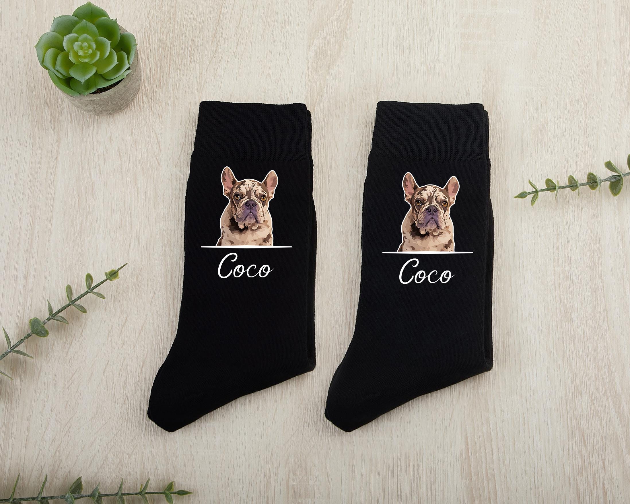 Custom Pet Photo Socks, Personalized Pet Socks, Custom Dog Socks ...