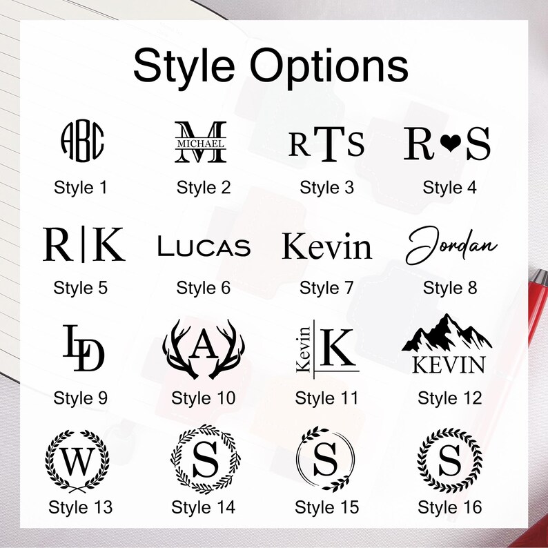 Engraved Leather Luggage Tags, Custom Monogram Luggage Tags, Travel ...
