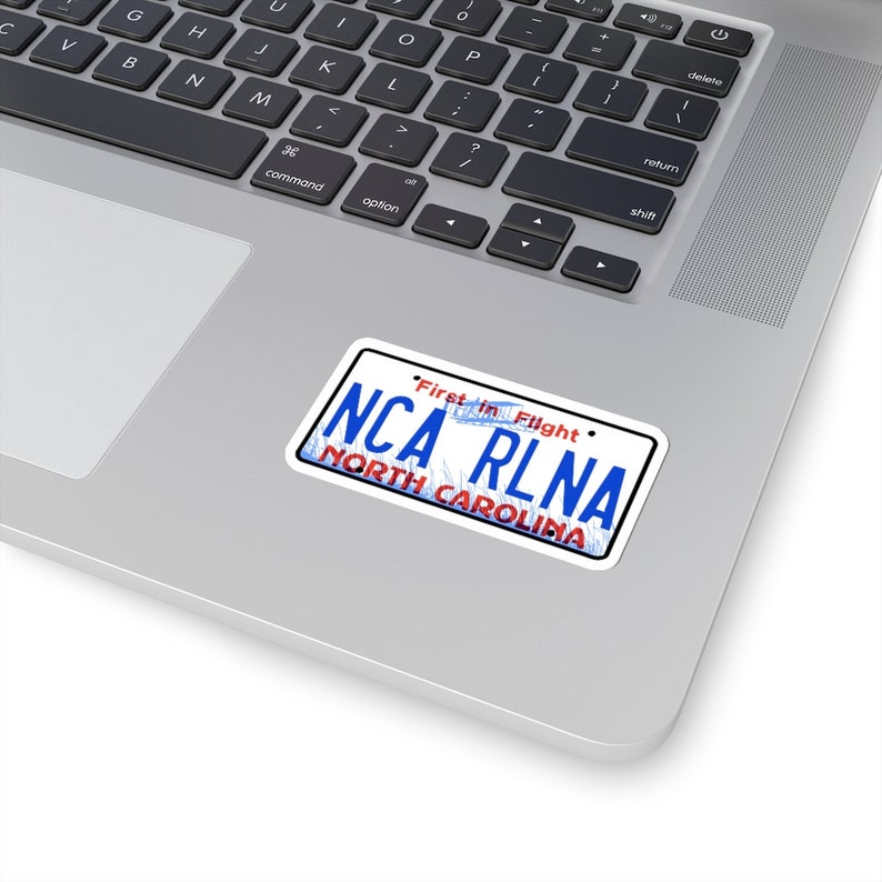 North Carolina License Plate Vinyl Decal North Carolina - Etsy