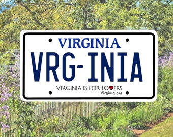 Va License Plate - Etsy