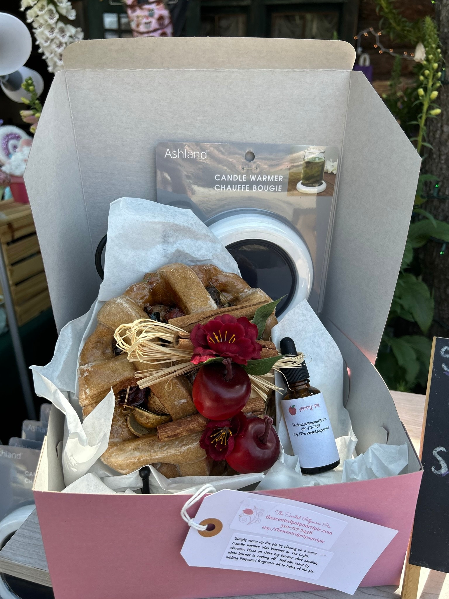 Re Heatable Potpourri Pie Packages - Etsy
