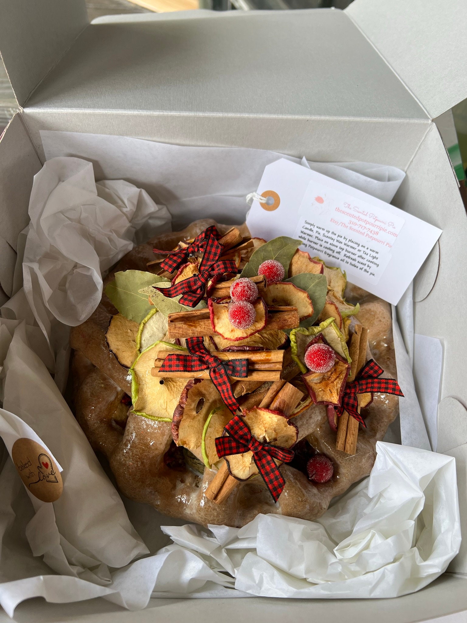 Re Heatable Potpourri Pie Packages - Etsy