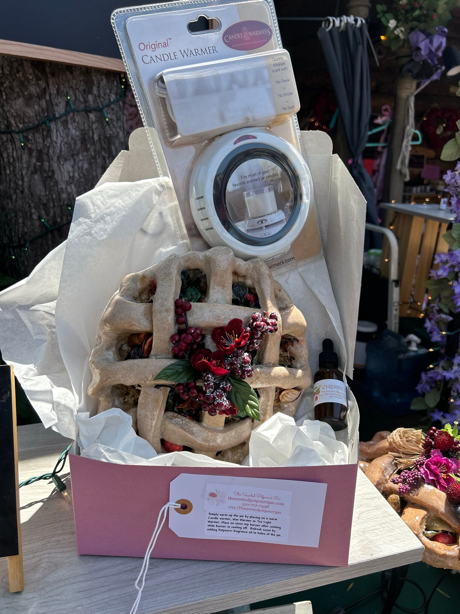 Re Heatable Potpourri Pie Packages - Etsy