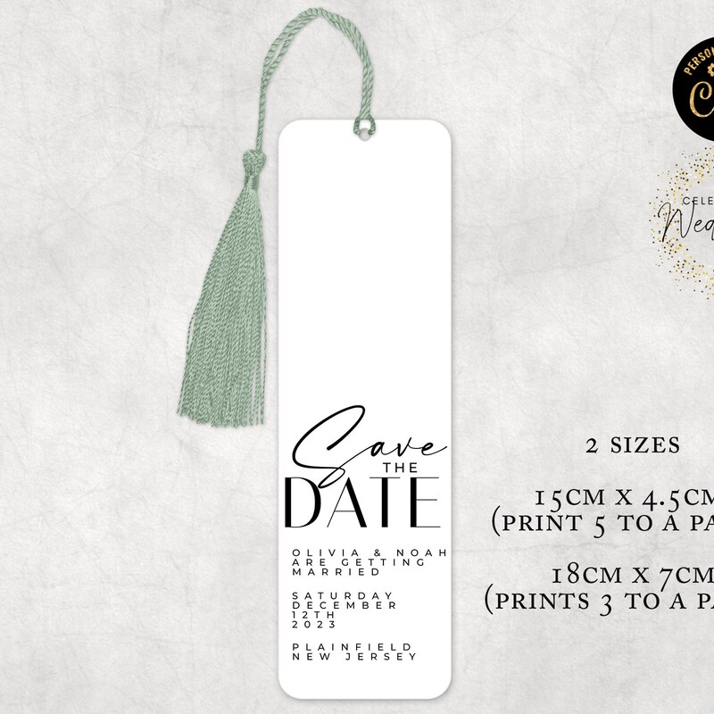 Mark the Date - Etsy