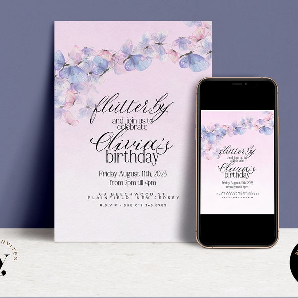 Editable Disco Engagement Party Invitation, Glitter Ball Invite ...