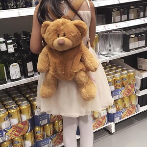 Bear Backpack soft Cartoon Bag for Kids-children Backpack-cute Bear Bag ...