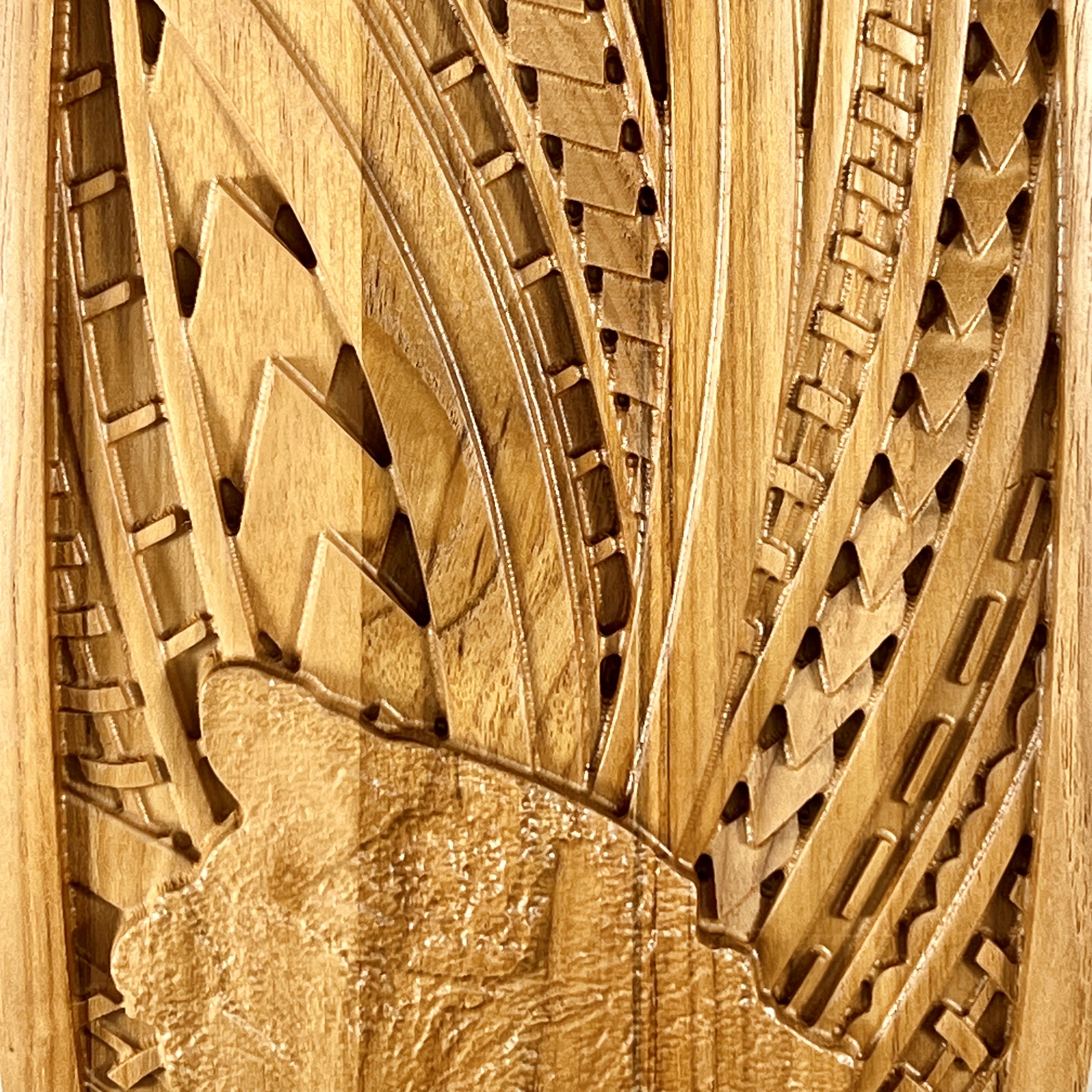 Wood Surfboard Carving hawaii Tide Coastal Wall Decor Art , Hawaiian ...