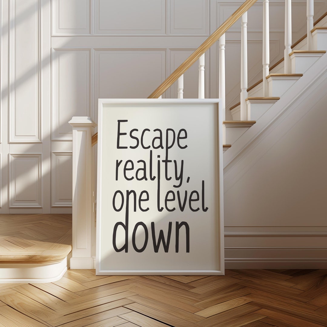 Basement Quote Sarcastic Printable Quote Funny Wall Art Digital ...