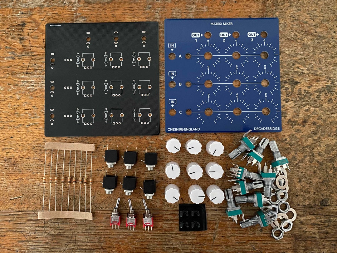 Full DIY Kit 3 X 3 Matrix Mixer. Passive Standalone. - Etsy