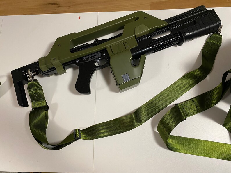 Aliens M41A Pulse Rifle Replica Sling USCM Colonial Marines - Etsy UK