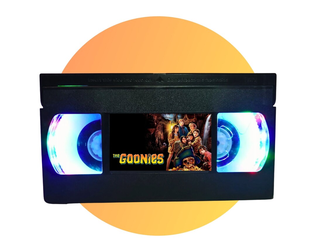 Retro Lamp From the Goonies - VHS Tape LED Lighting From the 80's ...