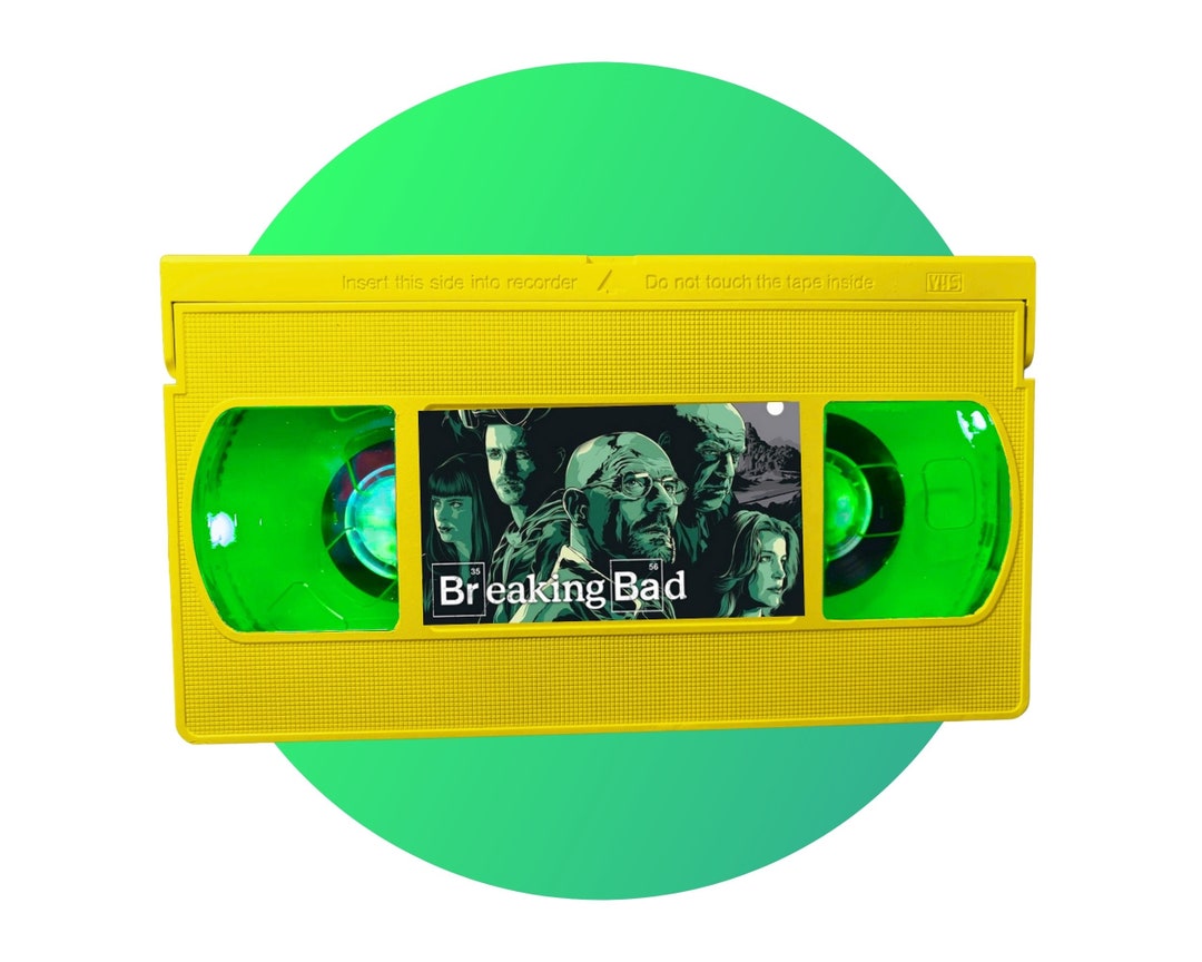 Breaking Bad Retro Lamp VHS Tape LED Lighting Walter White - Etsy