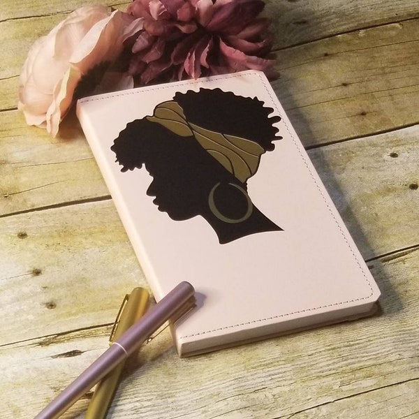 Black Woman Journal - Etsy