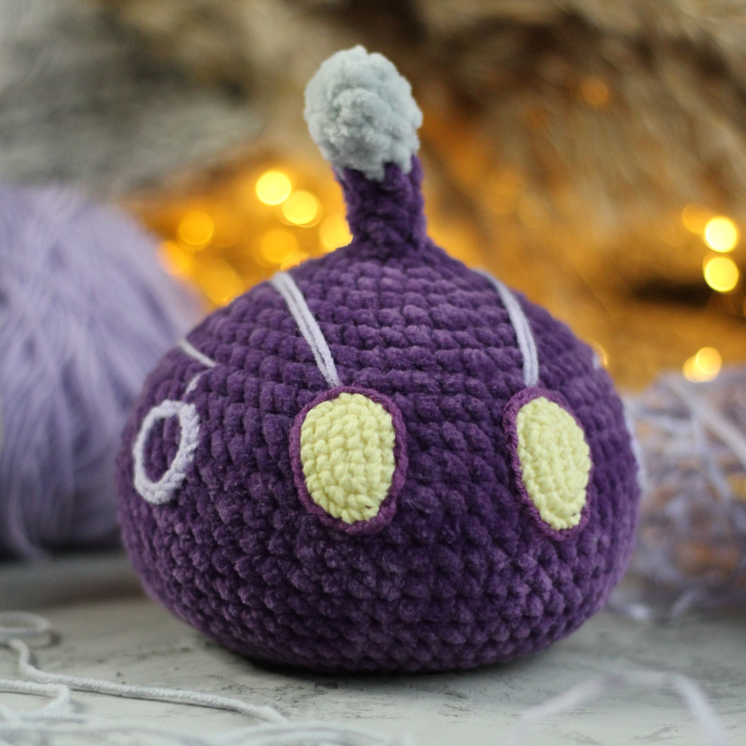 Electro Slime Genshin Impact Toy . Plush Slime . Genshin | Etsy