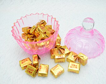 Pink Candy Bowl - Etsy