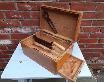 Antique Sugar Cutter Box - Etsy