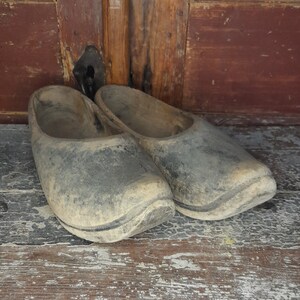 Stunning Pair With Antique Clogs From Telemark in Norway, Norwegian ...