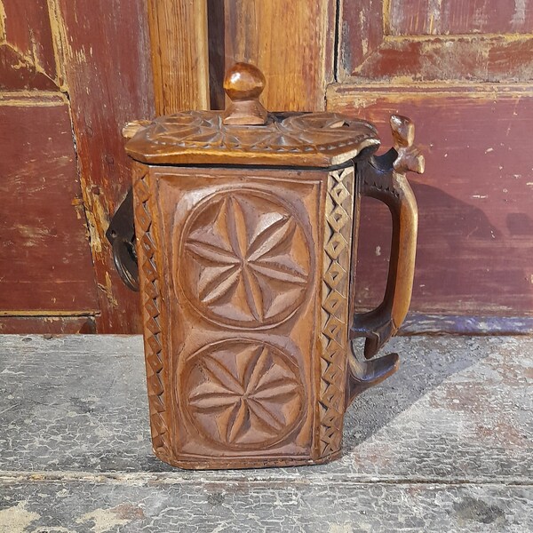 Wood Tankard - Etsy