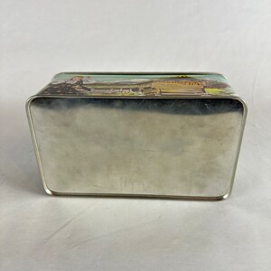 Vintage Norwegian Tin Box From Chr. Bjelland Advertising Mid-century ...