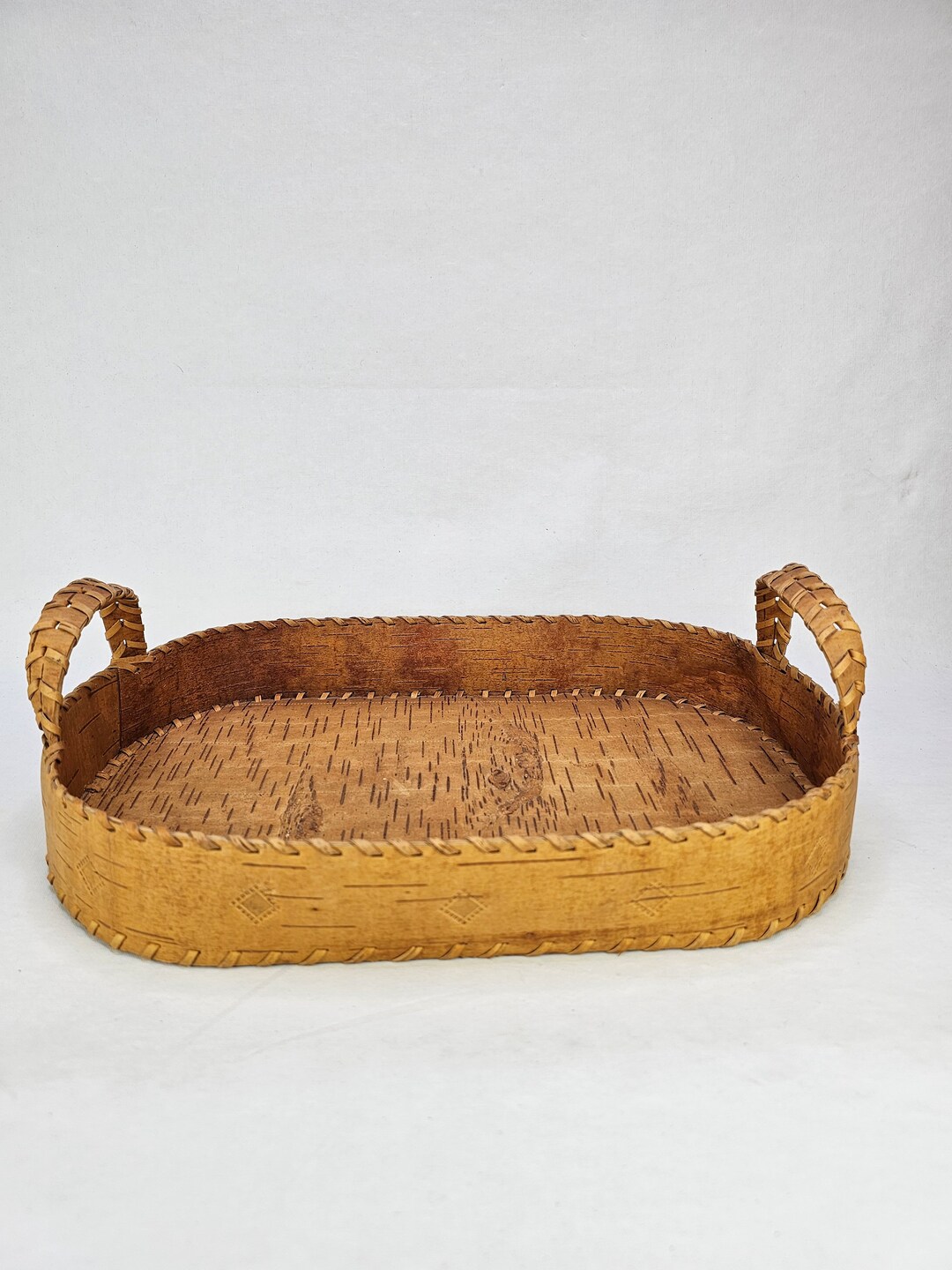 Hand Made Birch Wood Serving Tray Raiser Tray Hand Made - Etsy