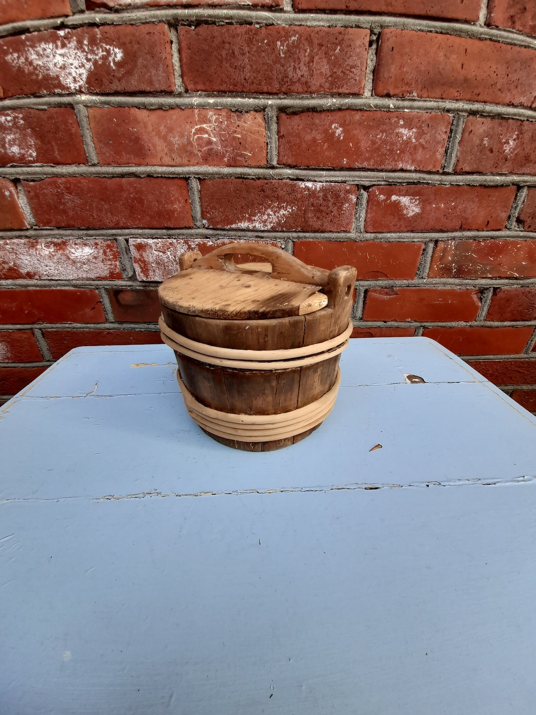 Lovely Butter Bucket,folk-art, Farm House, Norwegian Folk-art. Handmade ...