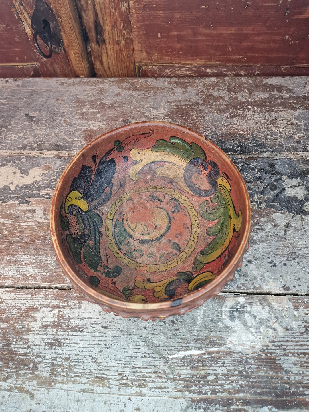 Stunning Antique Ale Bowl With Beautiful Patina - Collectible Alebowl ...