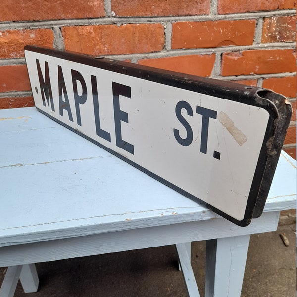 Vintage Enamel Sign - Etsy