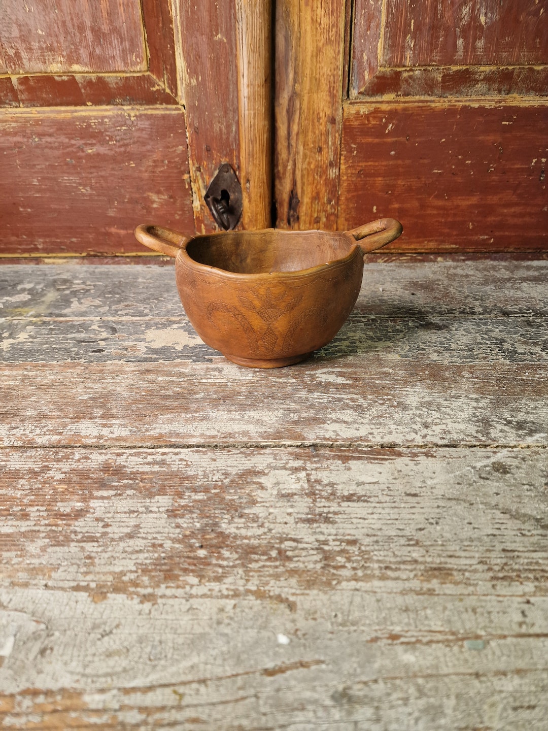 Stunning Antique Ale Bowl,folk-art Bowl,alebowl,rare Bowl, Collectible ...