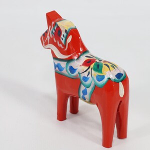Authentic Swedish Dala Horse Figure - Vintage Scandinavian Art for Home ...