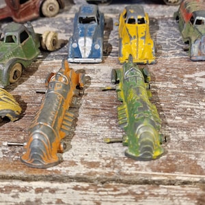 Hand Cast Metal Hubley Cars,big Lott of Vintage Toys,americana,american ...