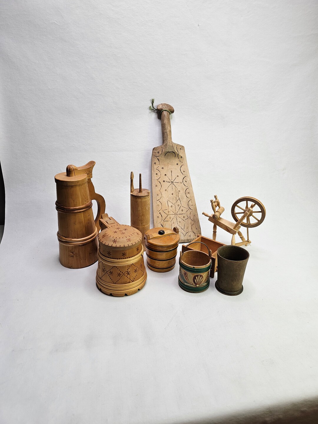 Vintage Farm Tool Miniatures - Vintage Farm Tool Miniatures - Rustic ...