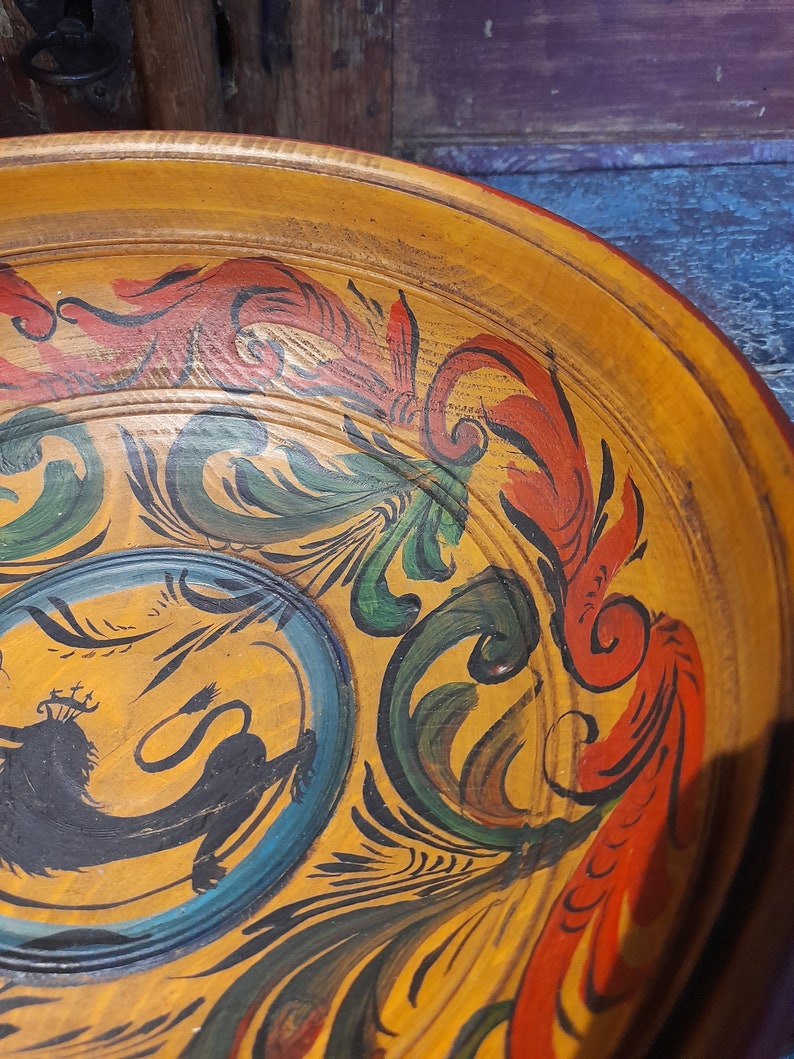 Stunning Antique Ale Bowl With Beautiful Motif Inside - Etsy