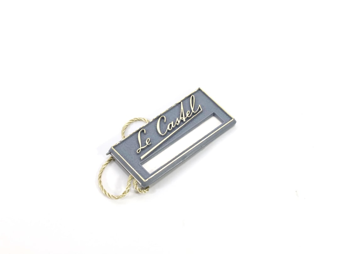 Le Castel Watch Hand Tag | 1960s Vintage Label | Rare Collectible for ...
