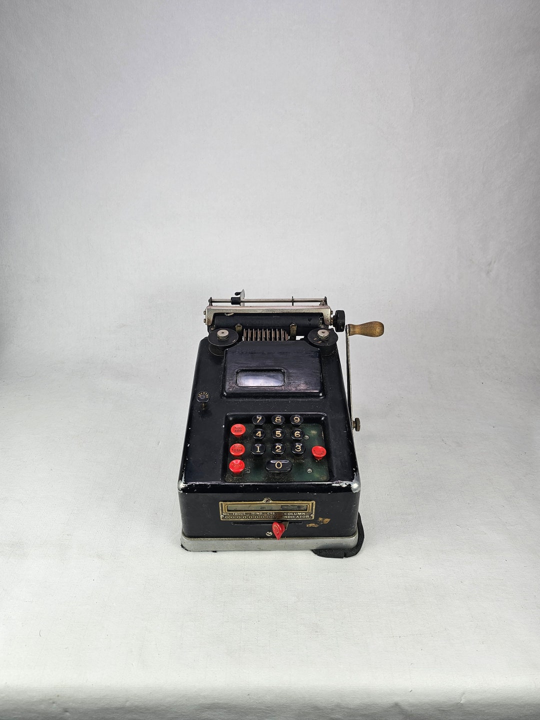 Rare Antique Remington Rand Calculator - Fully Functional 1900s Billing ...