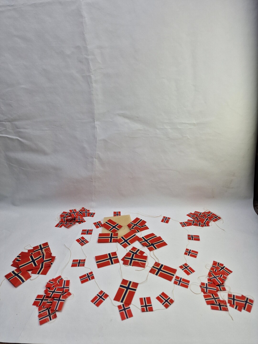 7 Strings With Norwegian Decorating Flags,norwegian National Flag ...