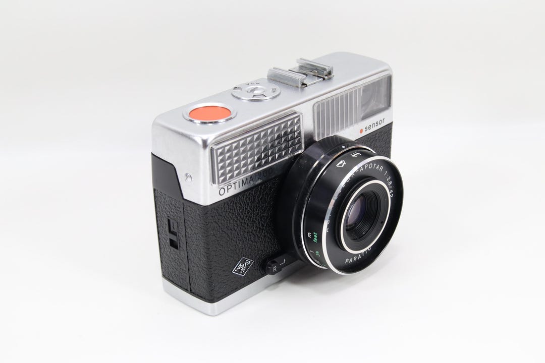 Agfa Optima 200 Vintage 35mm Film Camera With Color Apotar 42mm F2.8 ...