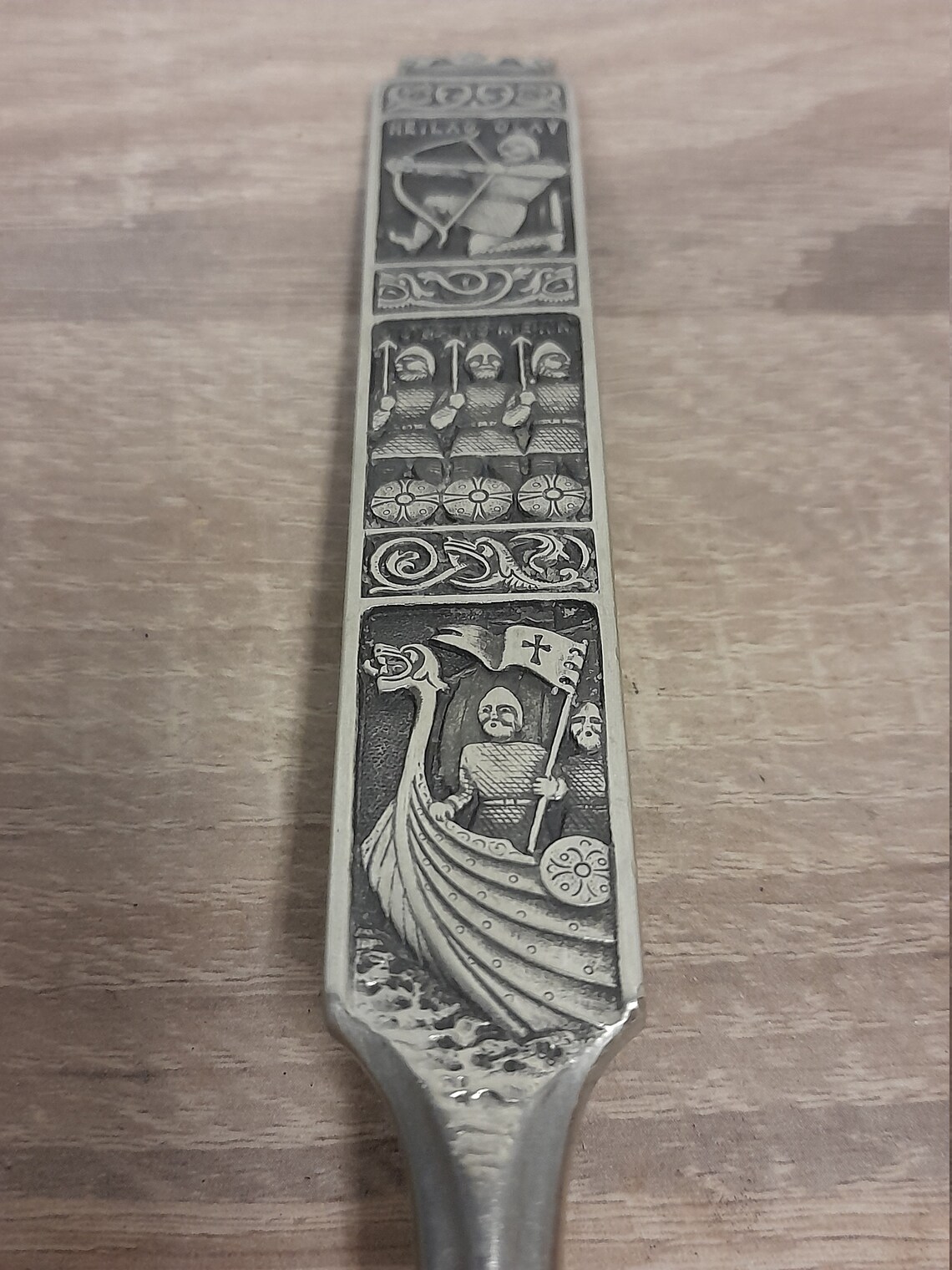 Konge Pewter Made in Norway 1980s Rare Object Pewter Spoon | Etsy