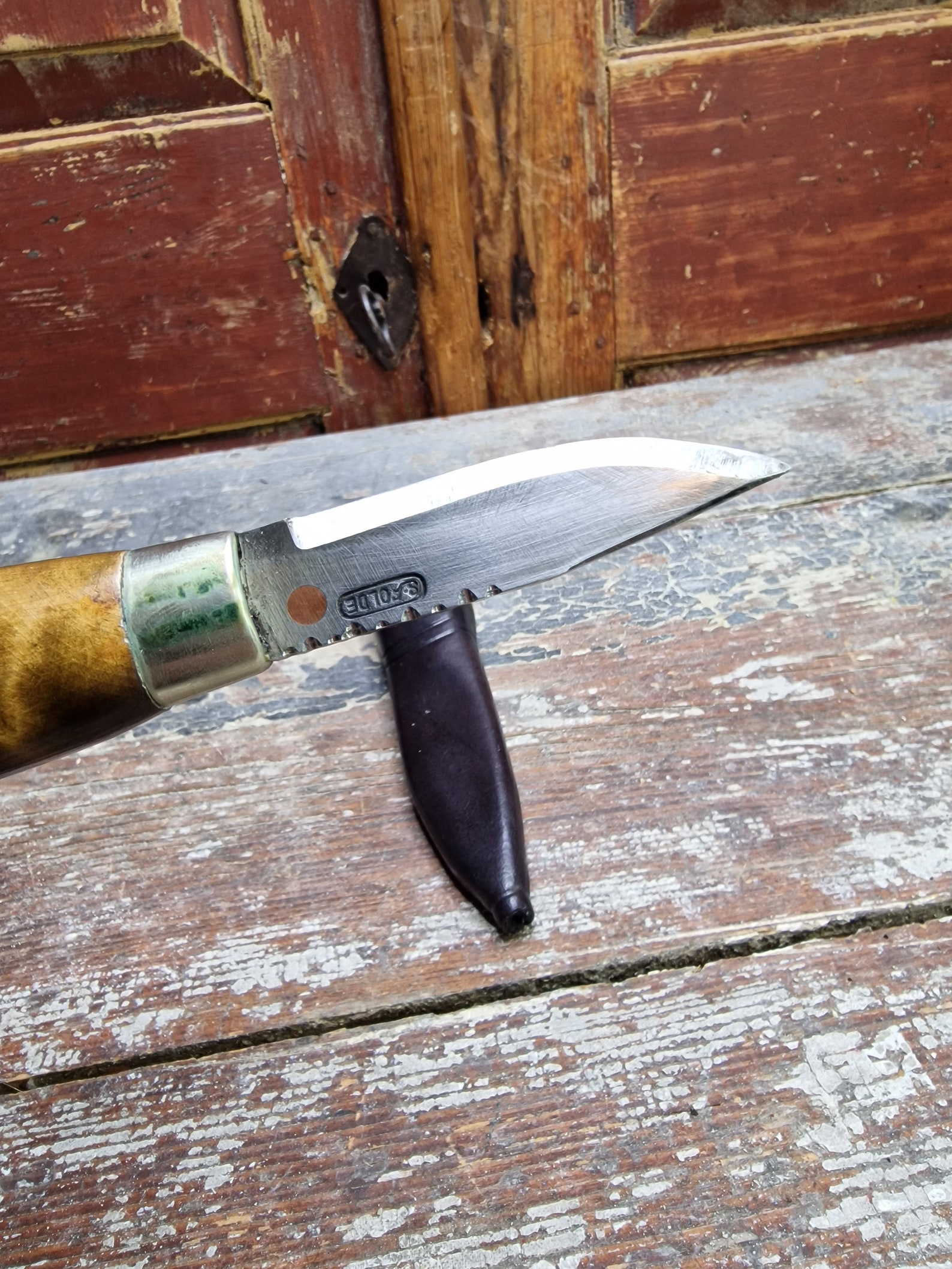Exquisite Norwegian Handmade Collectible Knife With Forged Blade ...