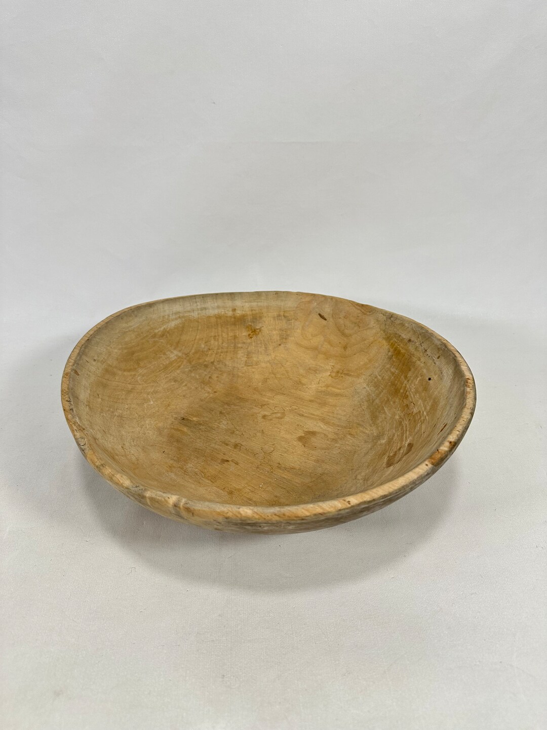 Norwegian Wooden Bowl With Charming Structure - Handcrafted Traditional ...