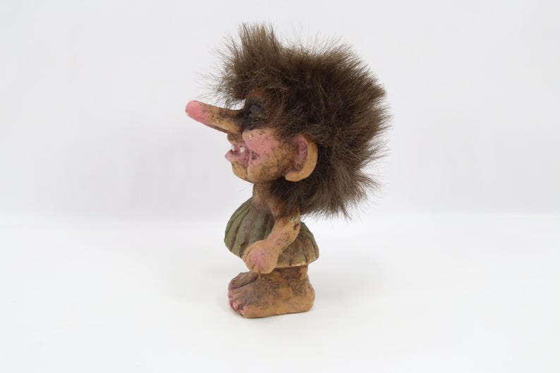 Nyform Troll Model 115 | Little Troll Girl Figurine | Handmade ...