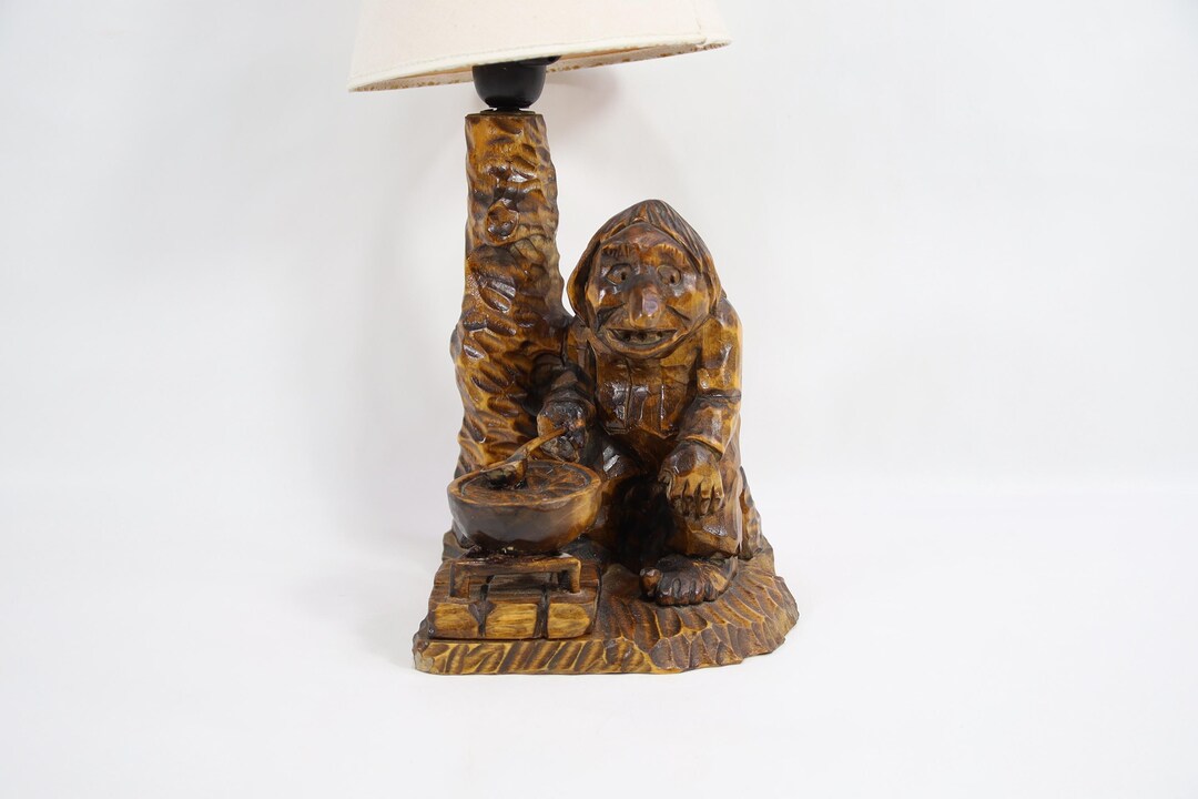 Anker Walle Troll Lamp | Collectible Troll Enthusiast Lamp | Whimsical ...