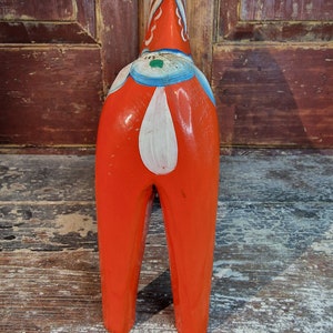 Swedish Dala Figurine, Mora Horse, Home Decor, Swedish Folk Art, Hand ...