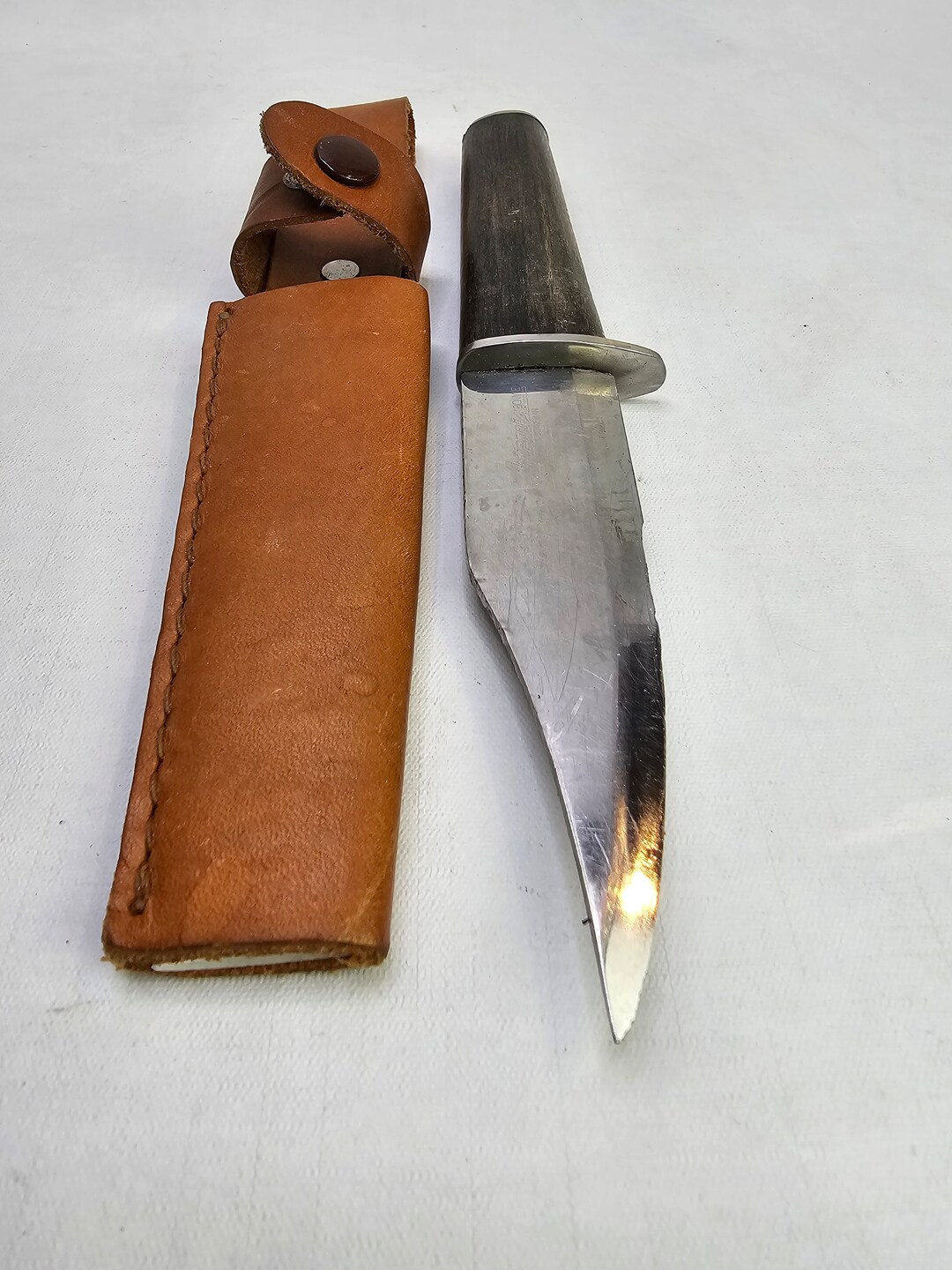 Original Vintage Helle Bowie Knife - Vintage Knife - Collectible Knife ...