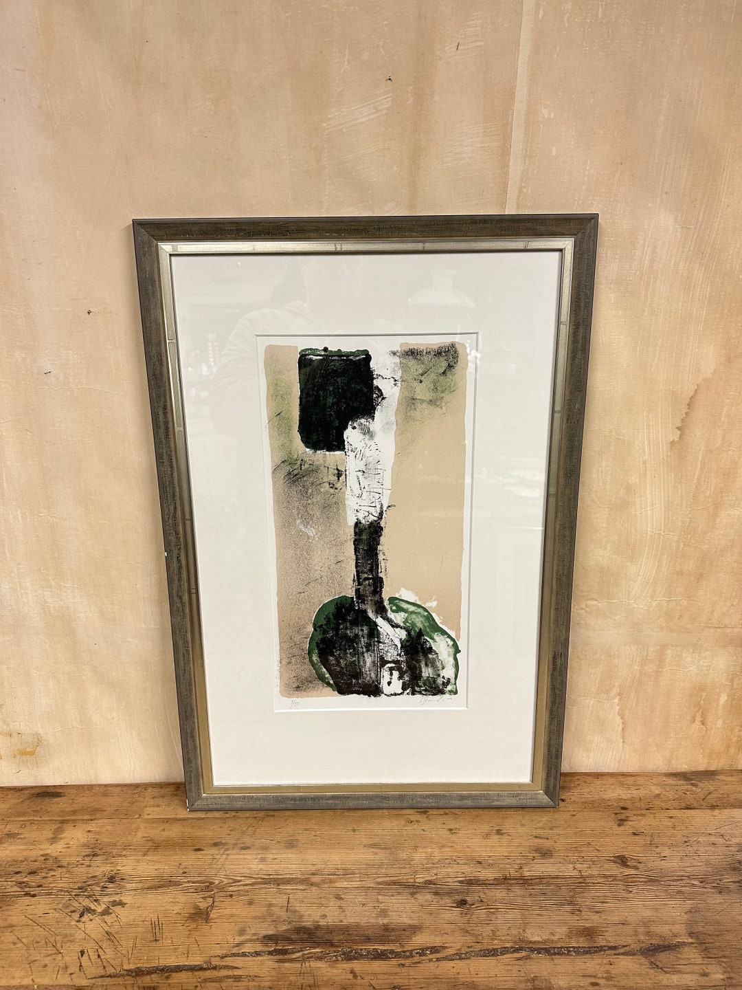 Rare Vintage Xylography Art Print by Svein Strand - Limited Edition 05/ ...