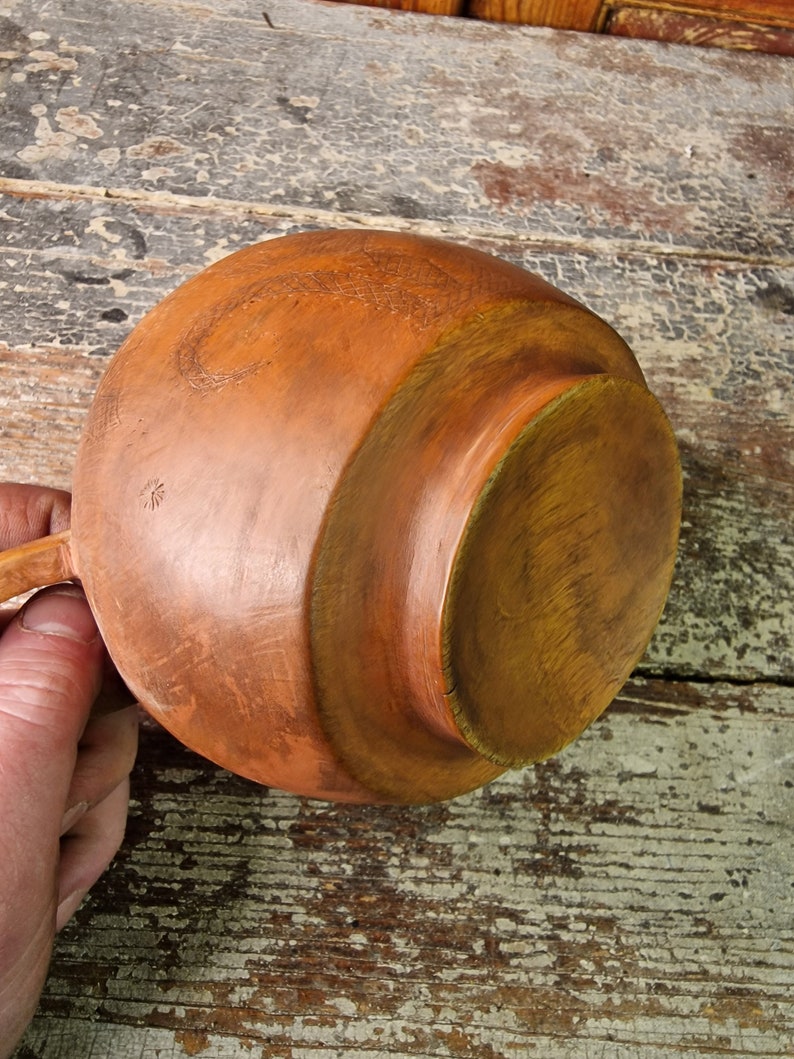 Stunning Antique Ale Bowl,folk-art Bowl,alebowl,rare Bowl, Collectible ...