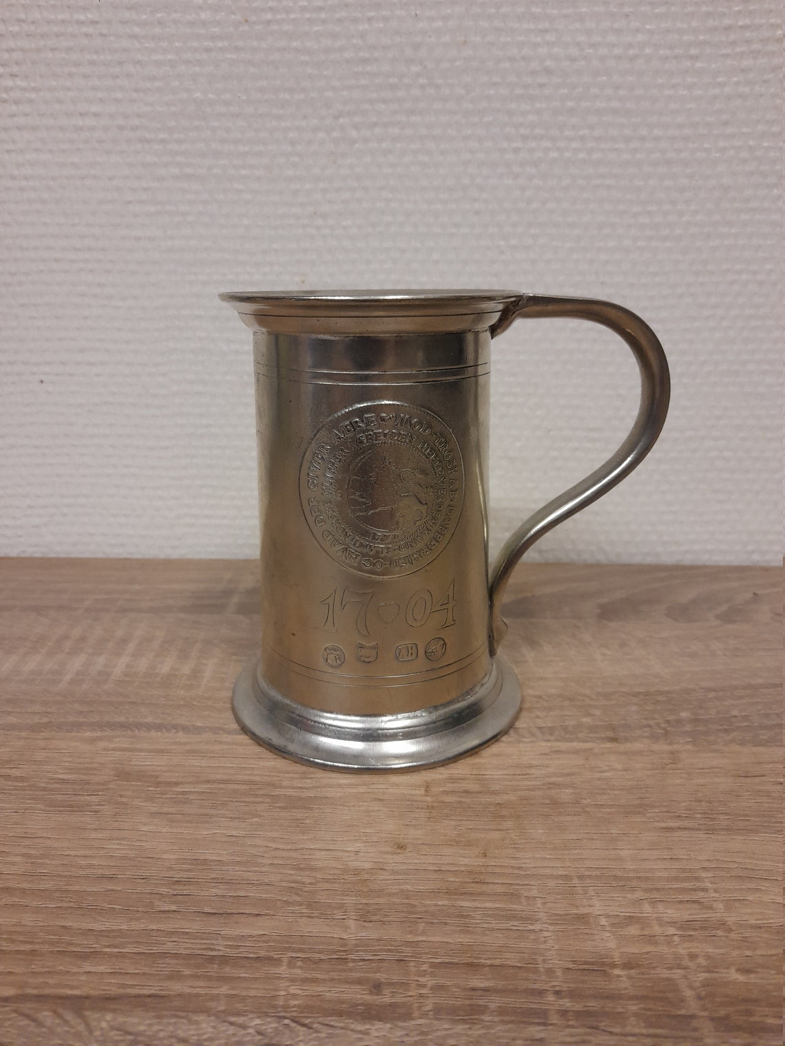 Pewter Ale Mug Mid-century Box Norwegian Folkart Norwegian - Etsy
