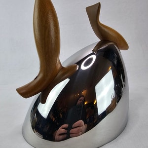 Whale-inspired Mid-century Art Piece Alessi Pito Tea Kettle Frank Gehry ...