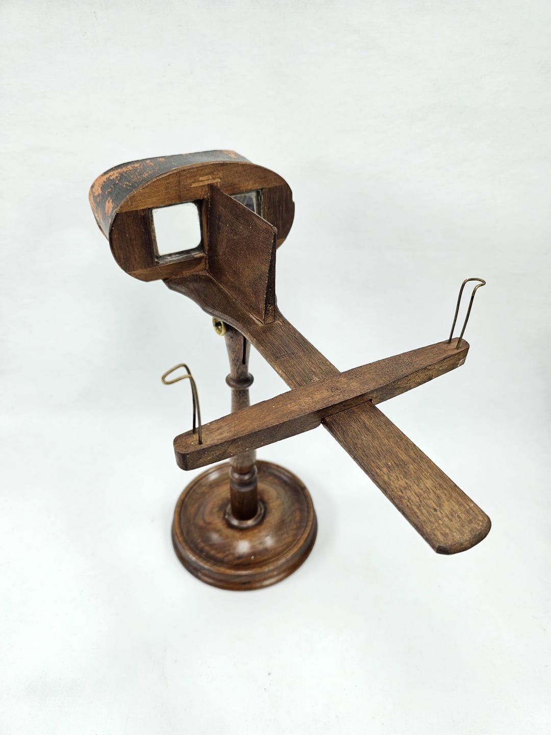 Vintage American Stereoscope Viewer - Collectible 1800s Postcard Viewer ...