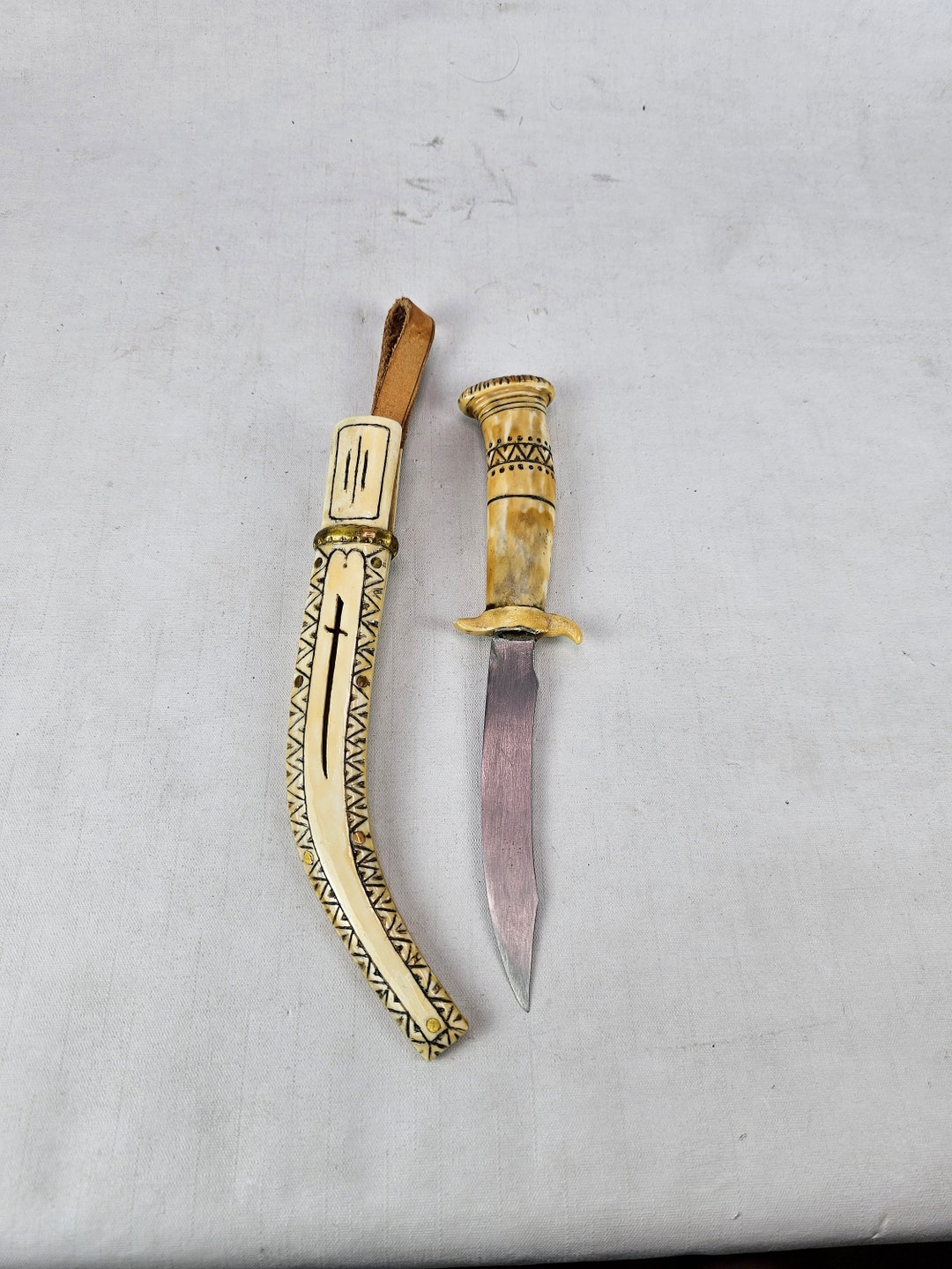 1975 Norwegian Handcrafted Sami Knife - Unique Collectible With Mid ...