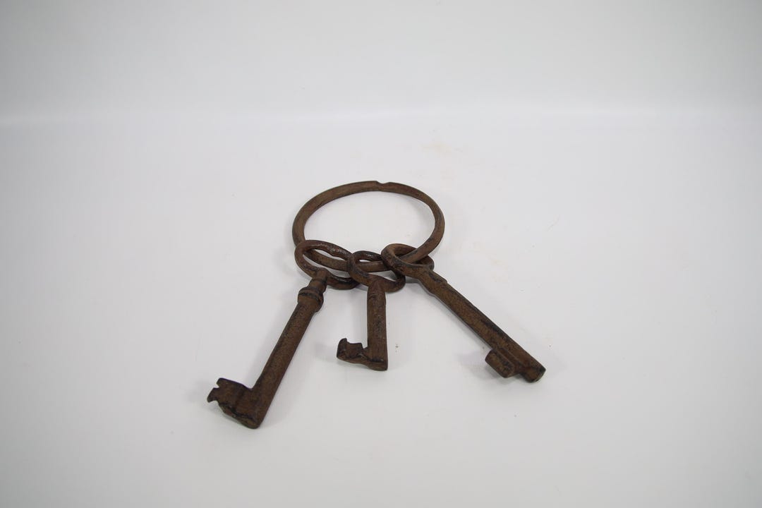 Antique 19th Century Norwegian Farmhouse Keys - Rustic Decor & Unique ...
